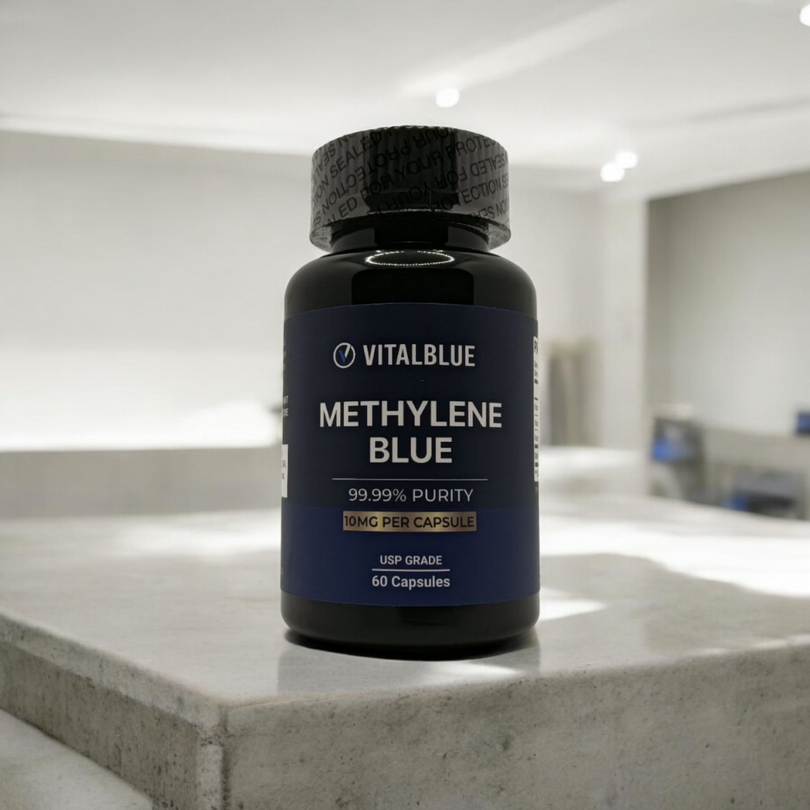 Vital Blue Methylene Blue 10mg Encapsulated Format – VitalBlue