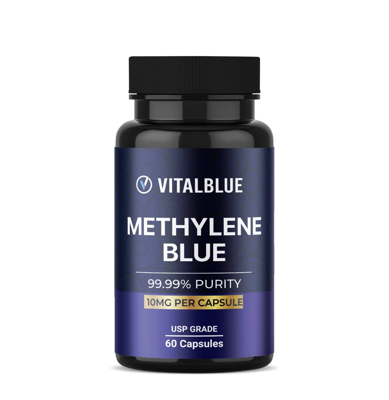Vital Blue Methylene Blue 60 10mg Capsules – VitalBlue